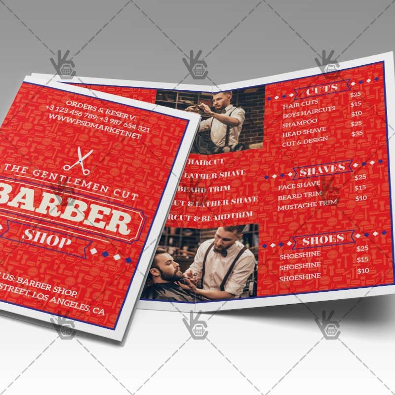 Barber Shop - Premium Templates Pack