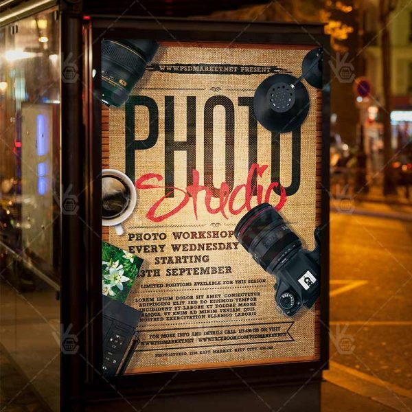 Photo Studio - Premium Flyer PSD Template | PSDmarket