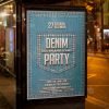 Denim Jeans Party - Club Flyer PSD Template | PSDmarket