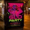 GLO Party - Club Flyer PSD Template | PSDmarket