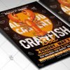 Crawfish Flyer - Business PSD Template | PSDmarket