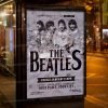 Download Beatles Event Flyer - PSD Template | PSDmarket