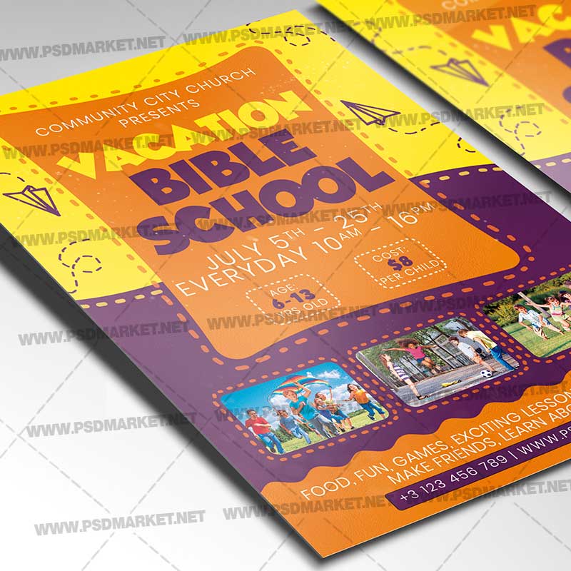 Vacation Bible School Flyer Samples Calendar • Vacation Bible School