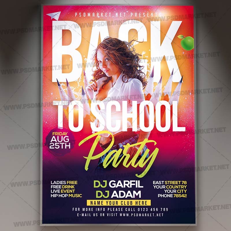 Back 2 School 2022 PSD Template : u/psdmarket_net